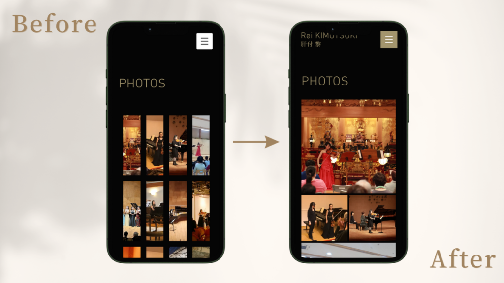 肝付様 ホームページ改修【Wix】｜ENOWL